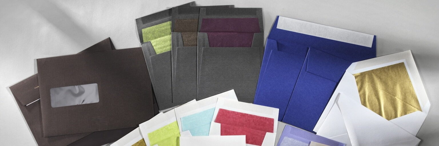 custom envelope varieties - Baddeley Brothers