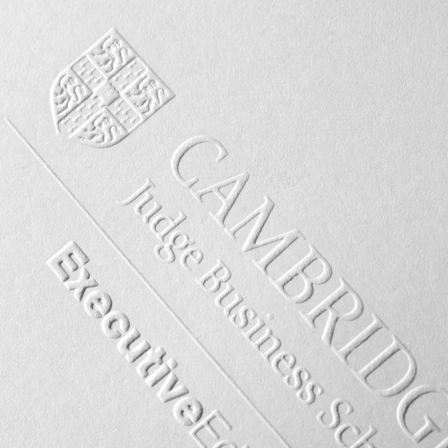 Blind Embossing Printing | Embossed Print | Baddeley Brothers Ltd London