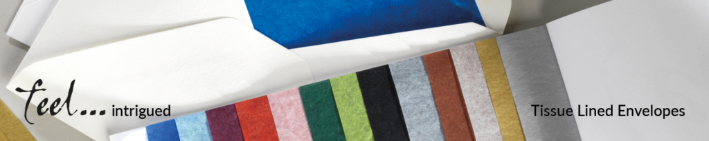 Tissue-lined Envelopes | Luxury Envelope | Baddeley Brothers