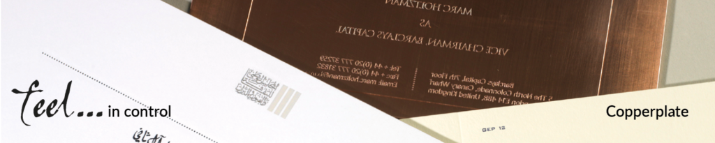 Copperplate Printing | Baddeley Brothers London