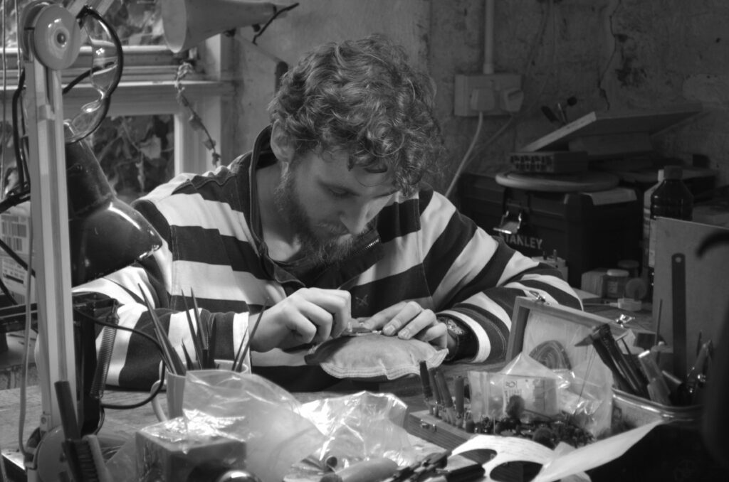 Harry's gold engraving shines to win 2025 competition - Baddeley Brothers